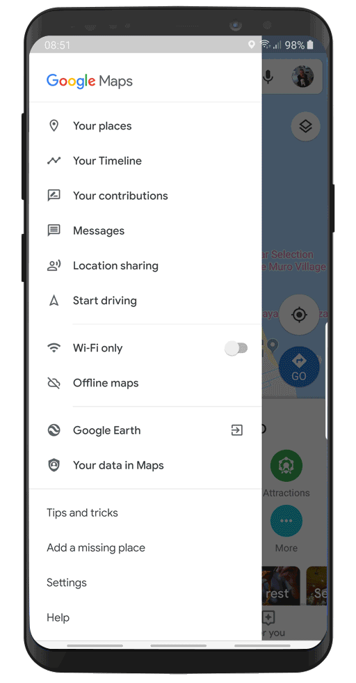 Google Maps Keeps Track of Your Flight and Hotel Reservations