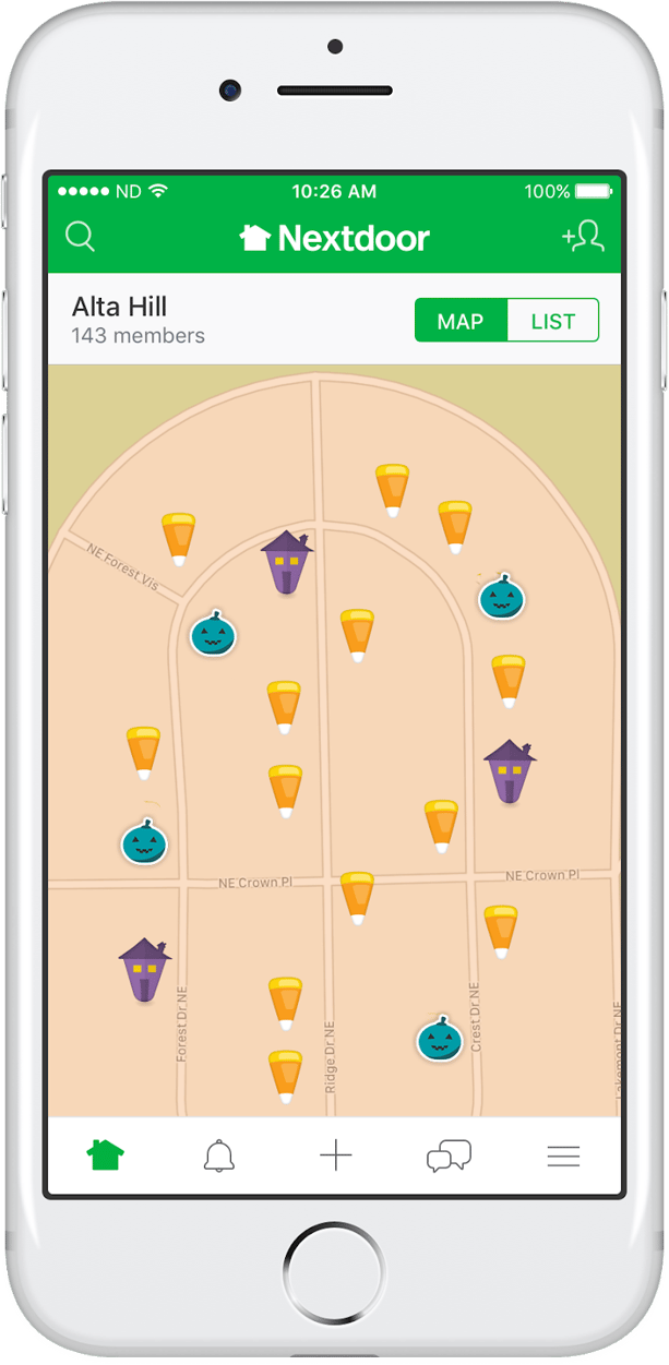 Trick or Treat Yourself Through Your Neighborhood with Halloween Treat Map